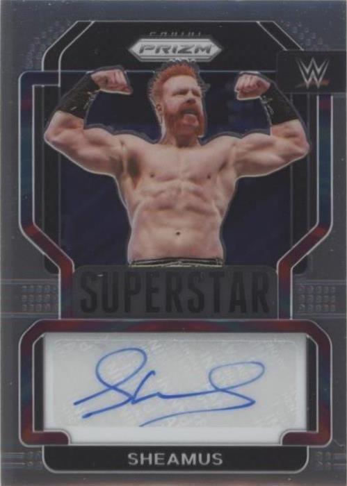 2022 Panini Prizm WWE - Superstar Autographs Sheamus #SA-SHM (AU) for ...