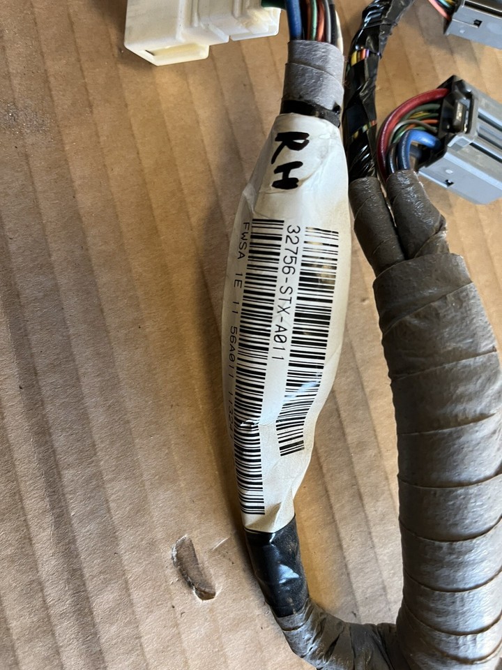 2010-2013 Acura MDX Door Harness, Front Passenger RH Side, 32756-STX ...