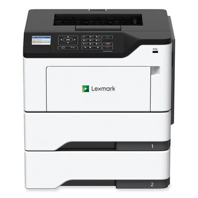 Lexmark M3250 Mono Laser Printer 36S0520 Network USB w/Toner dual tray ...