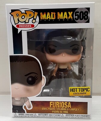 FURIOSA FUNKO POP! HOP TOPIC EXCLUSIVE FIGURE from MAD MAX FURY ROAD ...