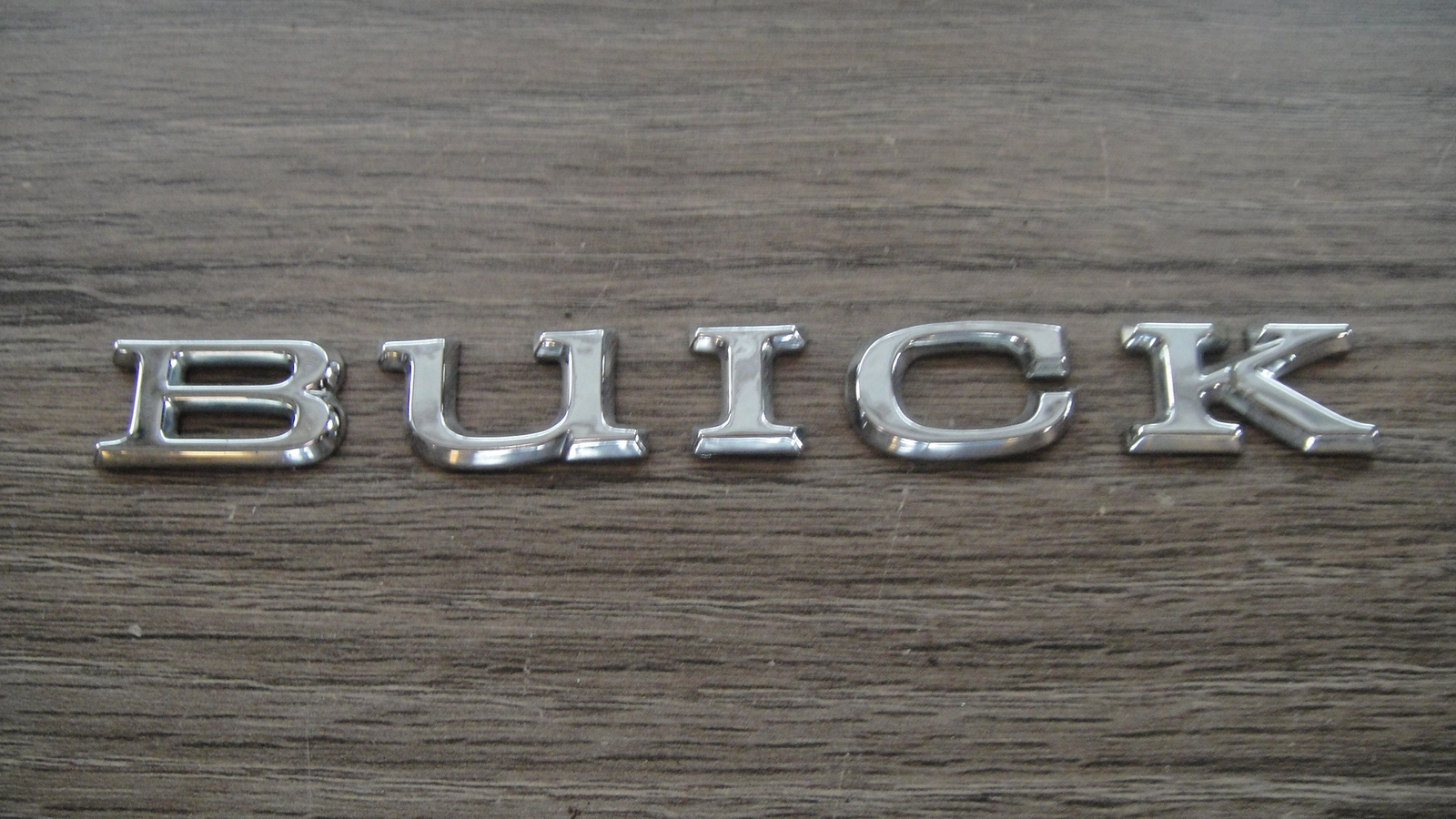 1991-1996 BUICK PARK AVENUE CHROME TRUNK B-U-I-C-K SCRIPT LETTER EMBLEM ...