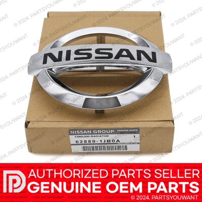 GENUINE Nissan 2015-2019 Versa OEM Front Grille Emblem Badge Logo 62889 ...