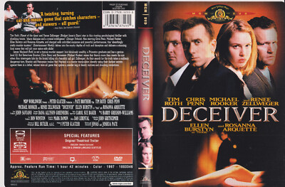 Deceiver - Tim Roth (DVD, 1997) W/chapter index W/Case Nice! | eBay