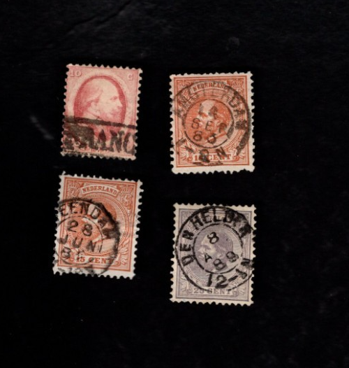 Netherlands sc#5,30 #27 x2 (1864-72) Used | eBay