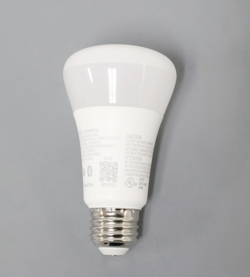 Philips Hue White and Color Ambiance A19 Smart Bulb 9290024687 | eBay