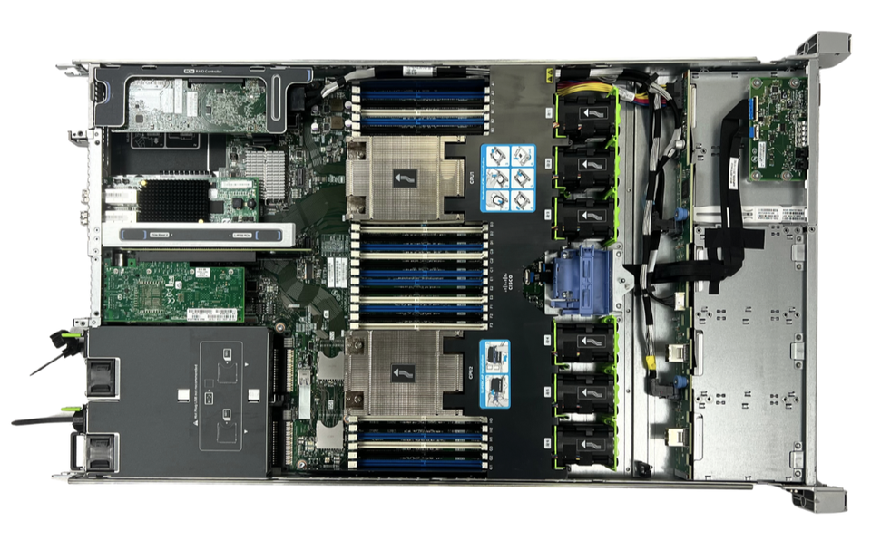 Cisco UCS C220 M4 8x 2.5" SFF Server 2x E5-2667 v3 MRAID12G 8x 600GB ...