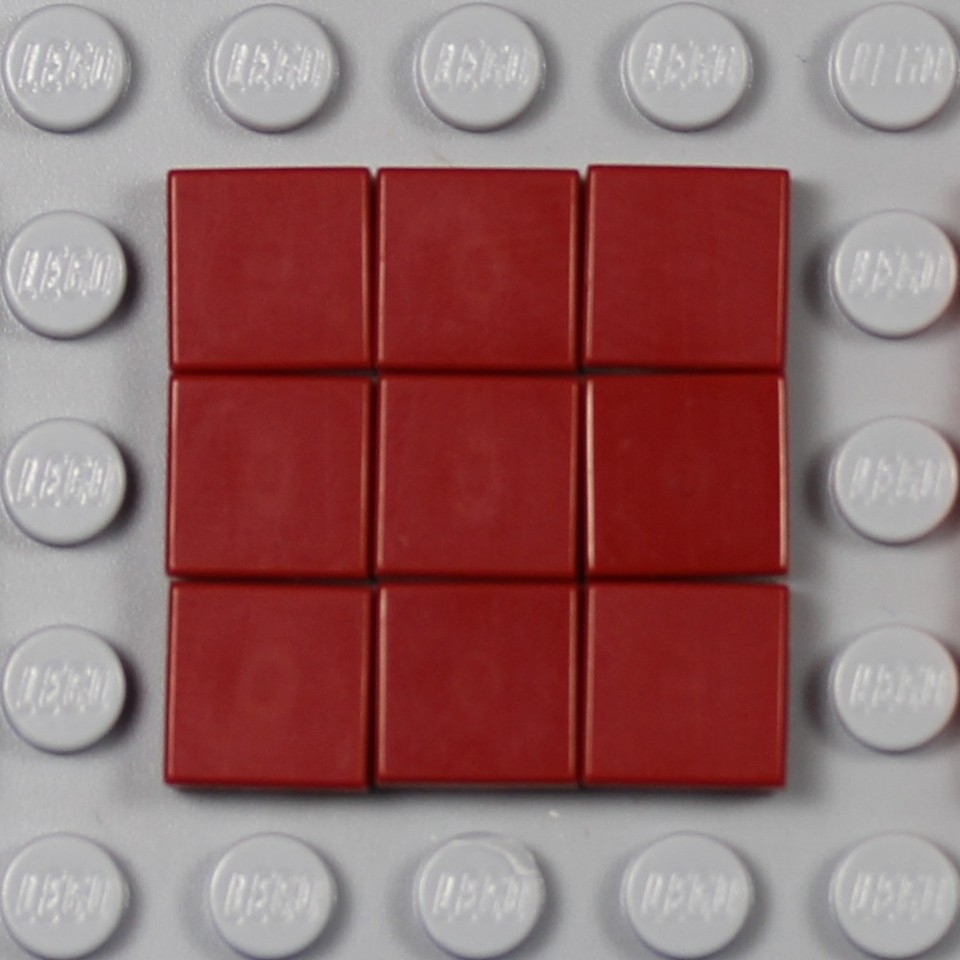 LEGO - 1x1 Square Tiles - PICK YOUR COLORS Smooth Finishing Flat Mosaic ...