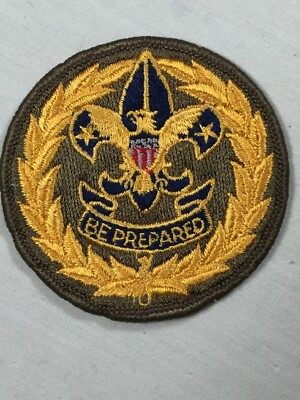 1960's District Commissioner glue/felt rolled edge cloth back BSA ...