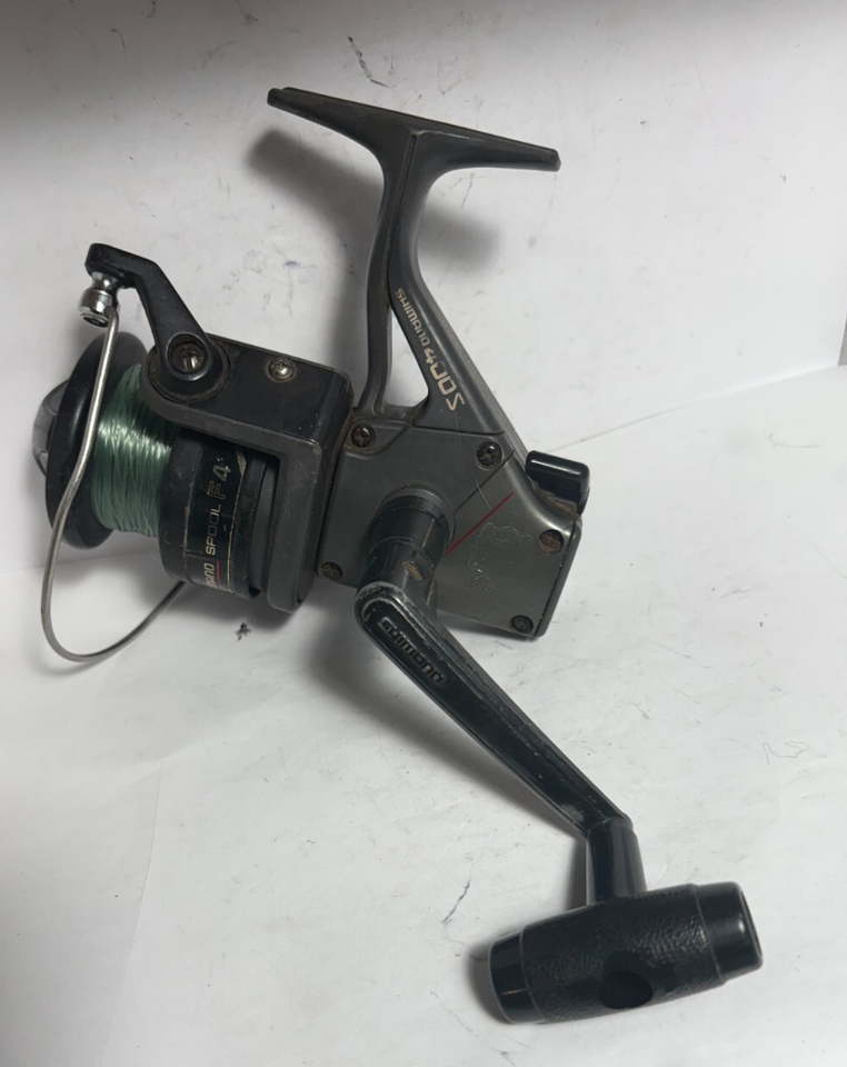 SHIMANO AX400 S SPINNING REEL- VERY NICE-SURF FISHING /CATFISH | eBay