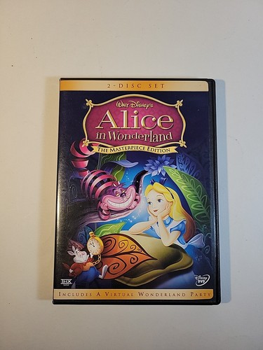 Alice in Wonderland (DVD, 2004, 2-Disc Set, The Masterpiece Edition ...
