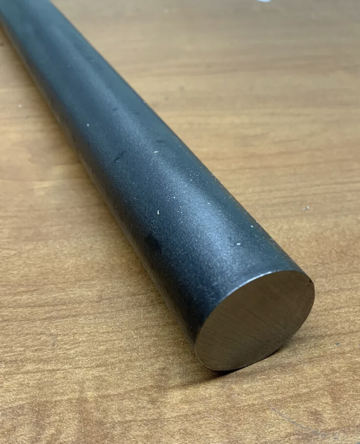 3 Inch Solid Steel Rod/ Bar 12” LONG Mild Steel HEAVY DUTY Pressing ...