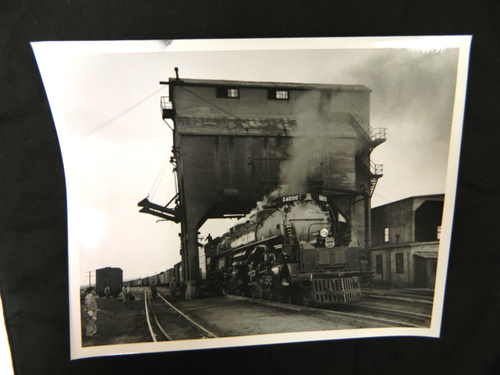 Union Pacific Photo BIG Boy Steam Locomotive 4000 Coaling Railroad ...