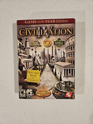 Sid Meier's Civilization IV PC CD-ROM Game | eBay