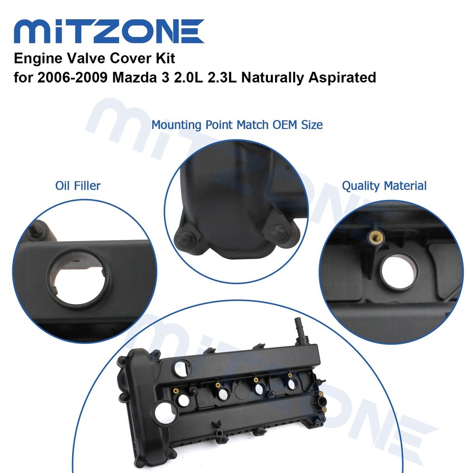 Engine Valve Cover Kit for 2006-2009 Mazda 3 2.0L 2.3L Naturally ...