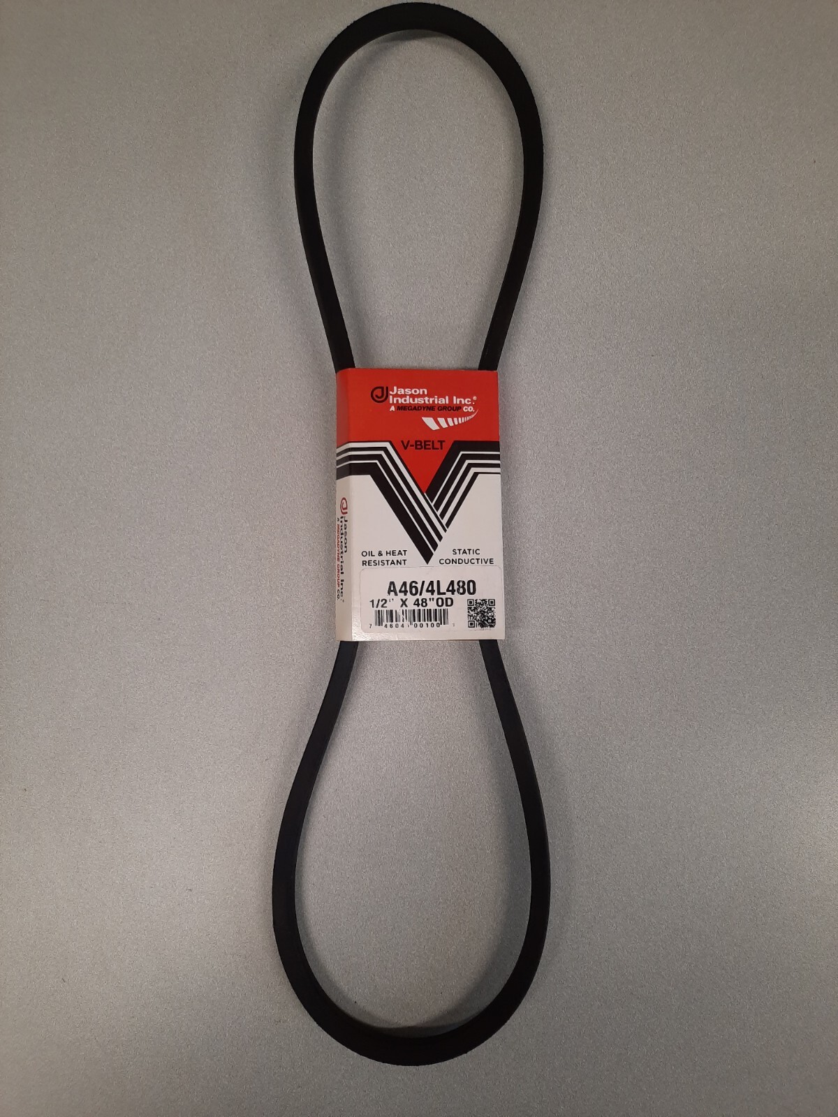 JASON INDUSTRIAL 'DUAL BRAND' V-BELT A46/4L480 - 1/2" x 48" OD | eBay