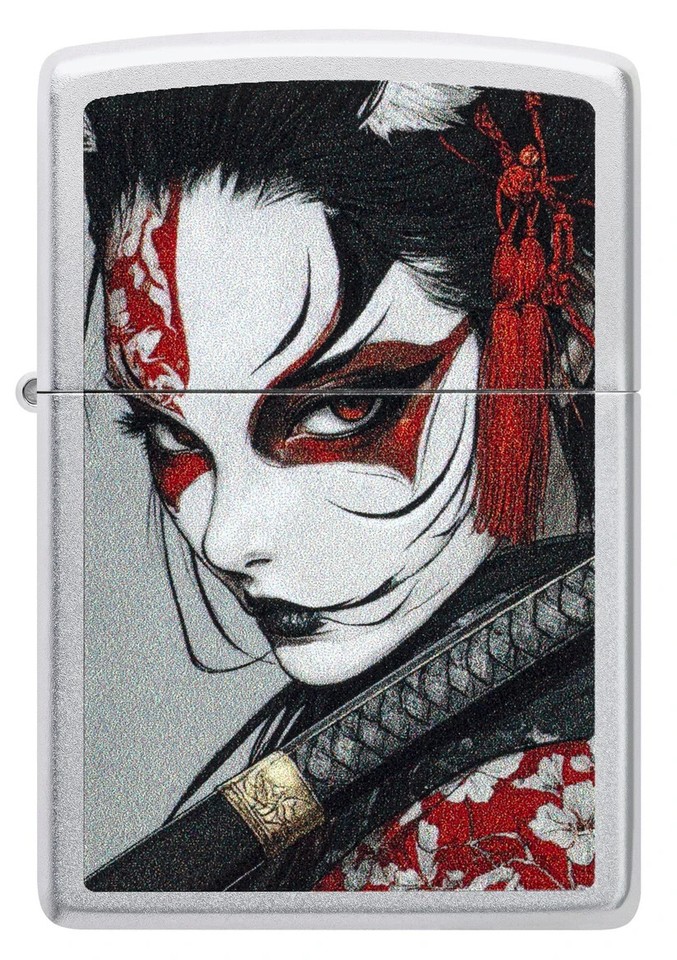 Zippo Lighter Samurai Feudal Japan Design Gas Lighter New | eBay