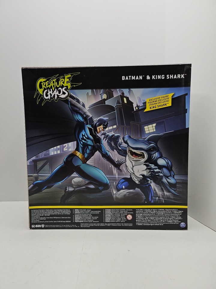 NEW 1st Edition Batman & King Shark Target Exclusive 12 Inch Action ...