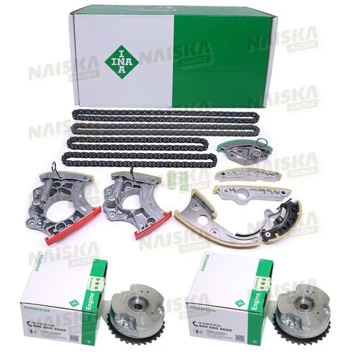 INA Timing Chain Kit Camshaft Gear for Audi A4 A5 A6 S6 A7 Q7 Q5 S4 S5 ...