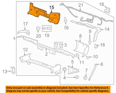 GM OEM 07-24 ATS Fender Fender Components-Fender Liner Retainer ...