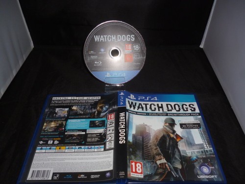 PS4 Watch Dogs Special Edition _ per Console Sony PS4 PAL | eBay