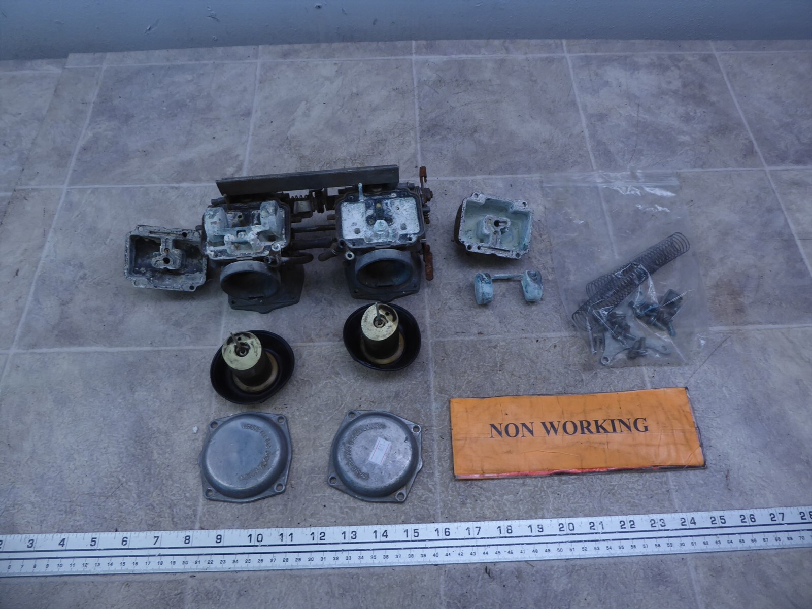 1982 Yamaha XS650 Y179) Mikuni carburetors carbs set for parts | eBay