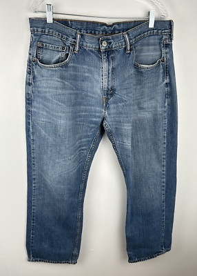 Men's Levi's 559 Jeans 36 x 30 Relaxed Straight Fit PC9-00559-4258 Zip ...
