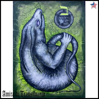 modern contemporary art paintings figurative ars goetia lemegeton botis ...