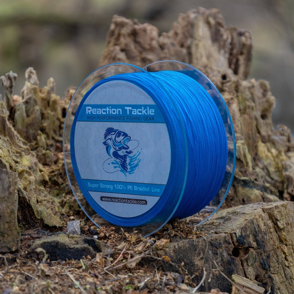 Reaction Tackle High Performance Braided Fishing Line / Braid - Dark ...