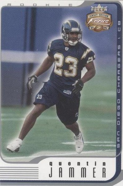 2002 Fleer Focus Jersey Edition - #101 Quentin Jammer /1850 (RC) for ...