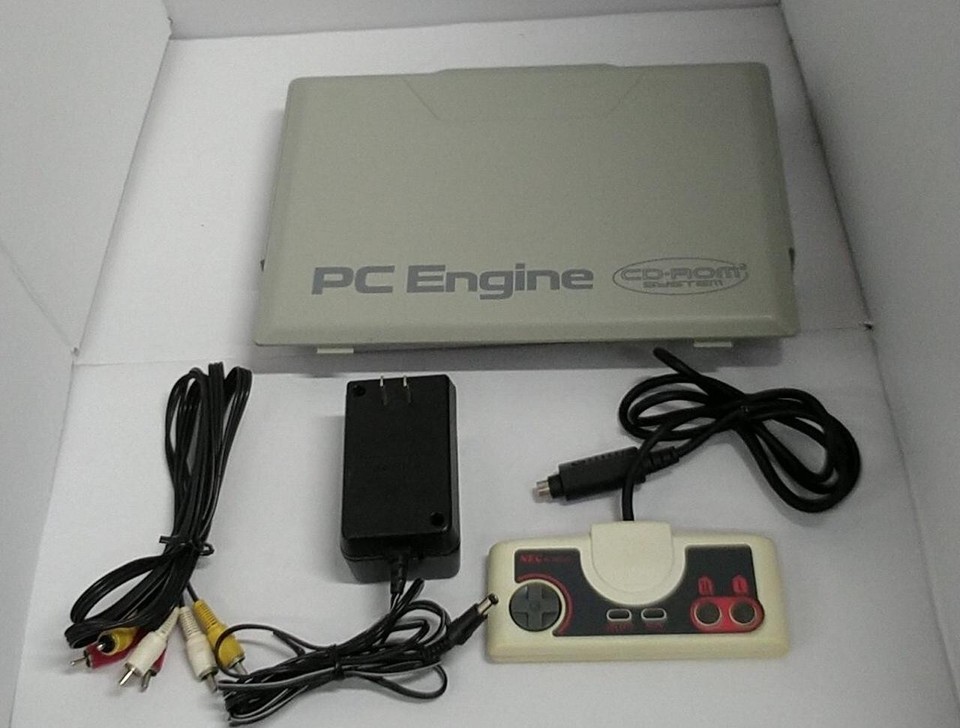 NEC PC Engine CD-ROM2 Main Body Set Operation Confirmed For PC Engine ...