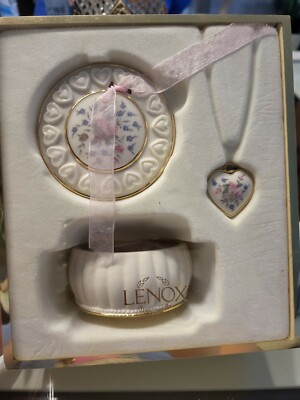 Lenox Classic Jewelry Box and Pendant Gift | eBay