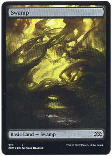 LAND MANA FOIL SWAMP DOUBLE MASTERS MAGIC Mtg MINT/NEAR MINT (M/NM ...