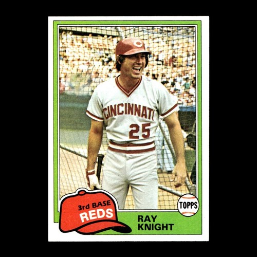 Ray Knight 1981 Topps Cincinnati Reds #325 Nice! | eBay