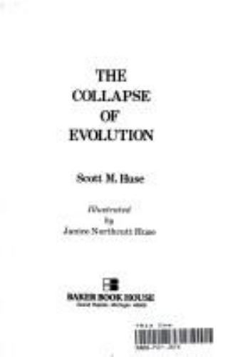 Collapse of Evolution by Scott M. Huse (1986, Trade Paperback) for sale ...