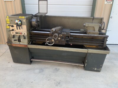 Clausing-Colchester 15"x50" Engine Lathe 2" Bore 3 Jaw Chuck & Taper ...