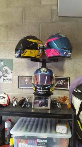 BikerTidy Motorcycle Motorbike Clothing jacket helmet storage rack ...