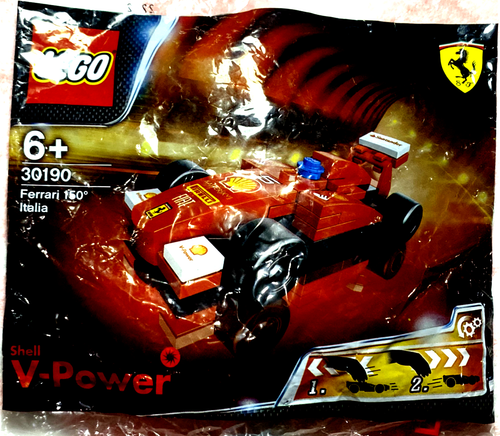 SHELL V-POWER LEGO FERRARI 150 ITALIA #30190 F1 RED SEALED NEW | eBay