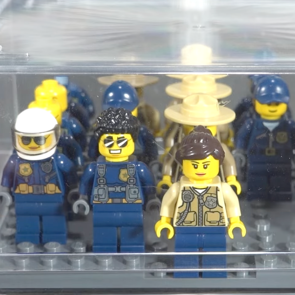 2x Lego Police Police Minifigures Lot Forest Police Minifig Lego Police ...