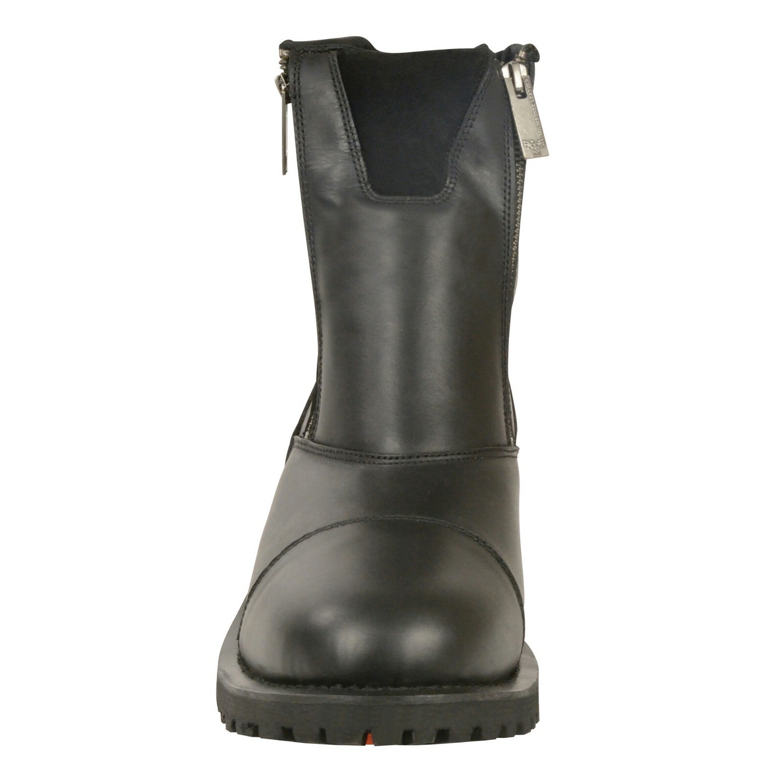 Milwaukee Leather Men's Super Clean Look Double Sided Zipper Biker Boot ...