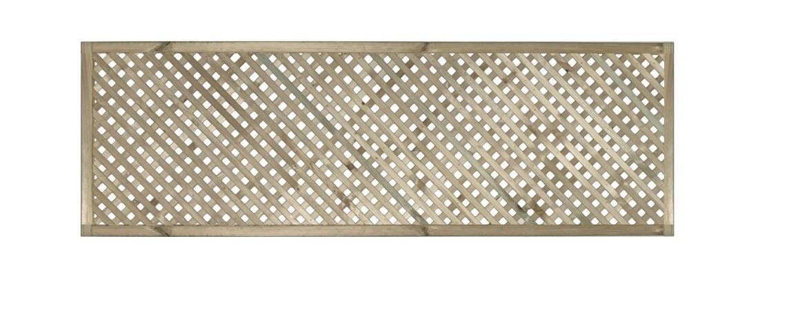 6x2 Elite Privacy Alderley Diamond Trellis 183x60 Garden Lattice Fence ...