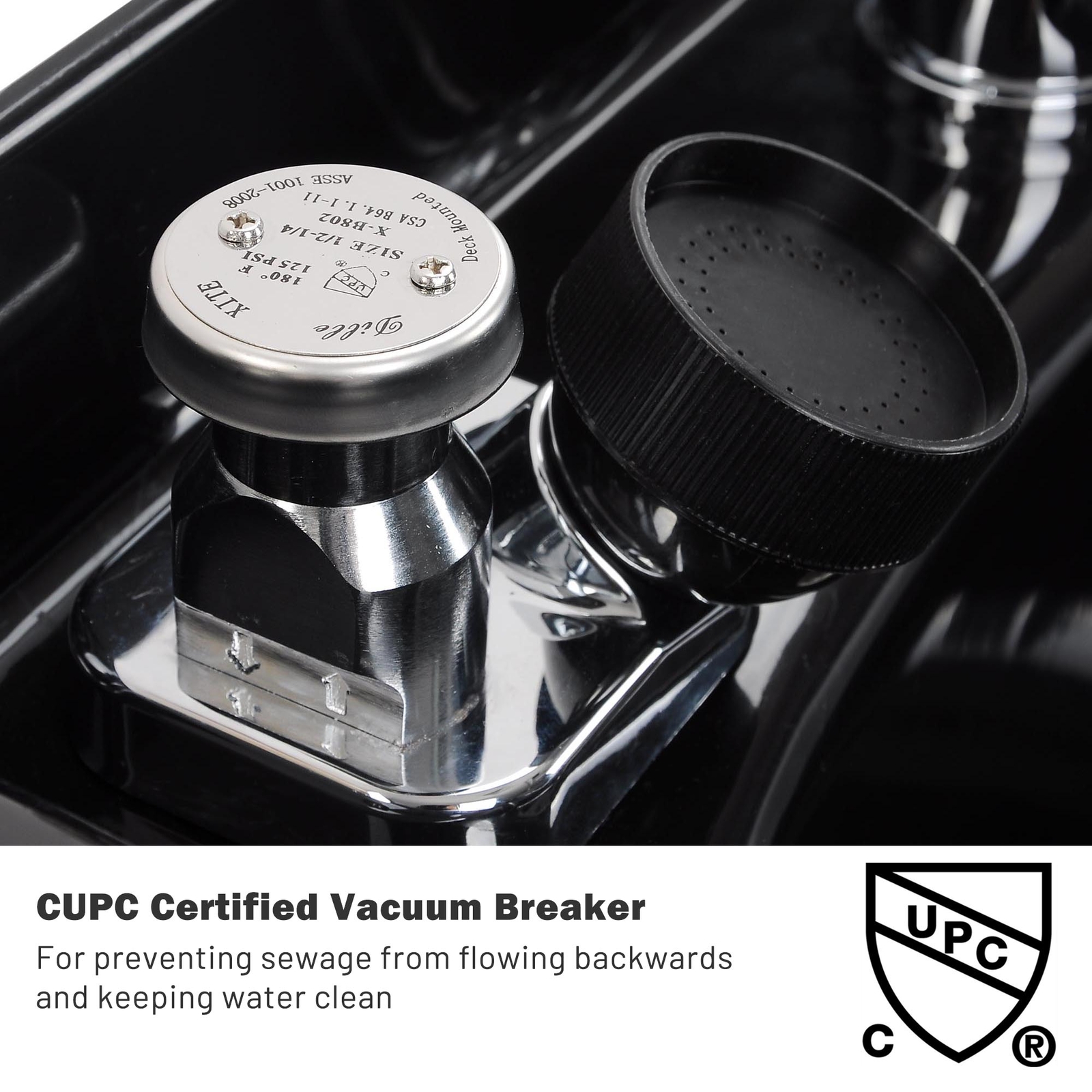 Byootique Shampoo Bowl Hair Sink w/ Gel Neck ,Vacuum Breaker Barber ...