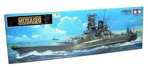 Tamiya 78031 Musashi Japanese Battleship 1 350 Model Kit for sale ...