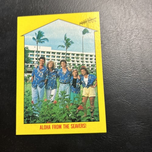 Jb14 Growing Pains 1988 Topps #40 Aloha Family Kirk Cameron Mike Seaver ...
