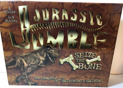 JURASSIC JUMBLE - Seize the Dinosaur Bone Game 100% COMPLETE! | eBay