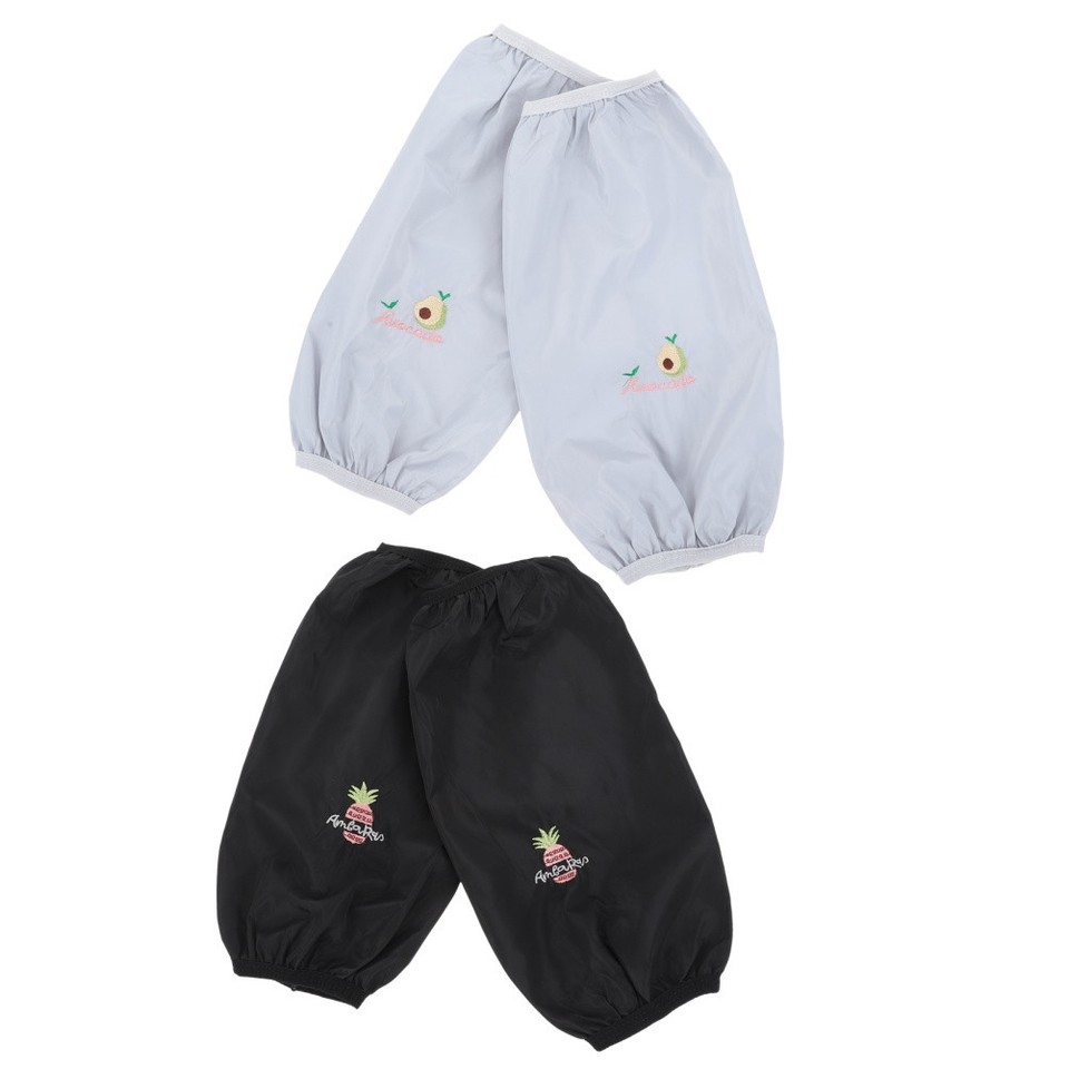 2 Pairs Practical Kitchen Sleeves Waterproof Oil Proof Arm Covers ...