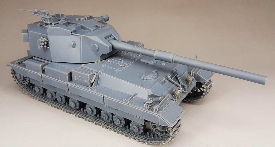 Amusing Hobby AH 35A008 1/35 British Tank Destroyer FV215B-183 Brand ...