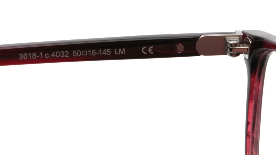 NEW PRODESIGN DENMARK 3618-1 c.4032 Red EYEGLASSES GLASSES 50-16-145mm ...