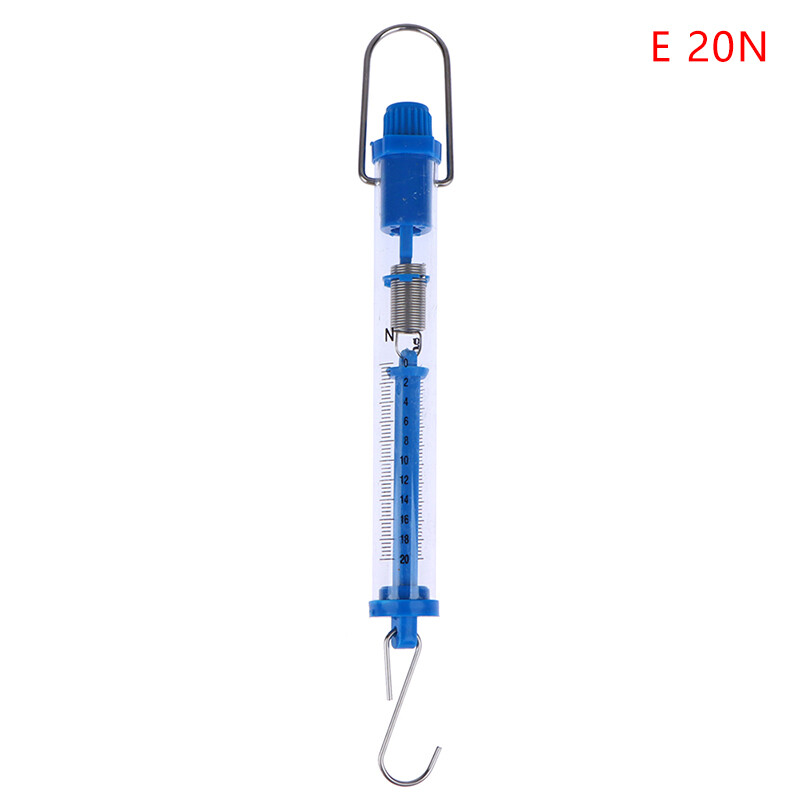 Practical Newtons Spring Scale Tubular Dynamometer Plastic Transparent ...