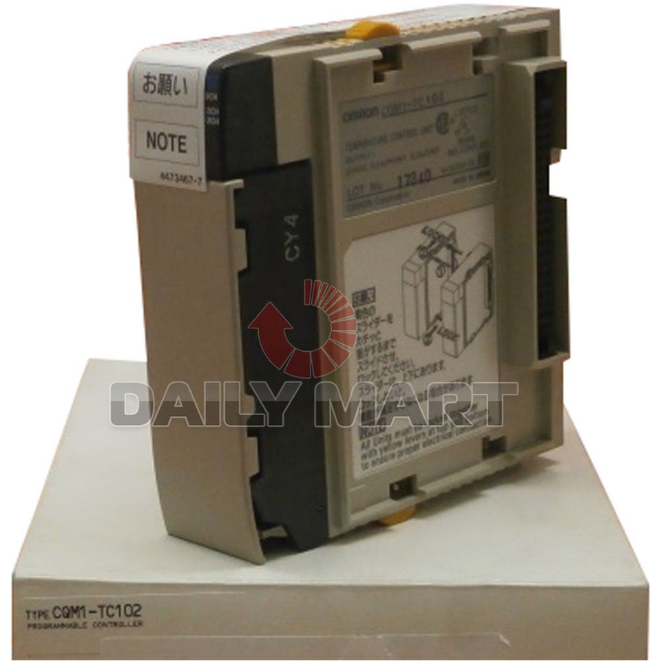 New Omron CQM1-TC102 Temperature Controller Unit, RTD IN/Trans.Out P ...