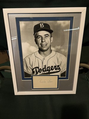 Per Wee Reese Authentic Signed Frame, Dodgers | eBay